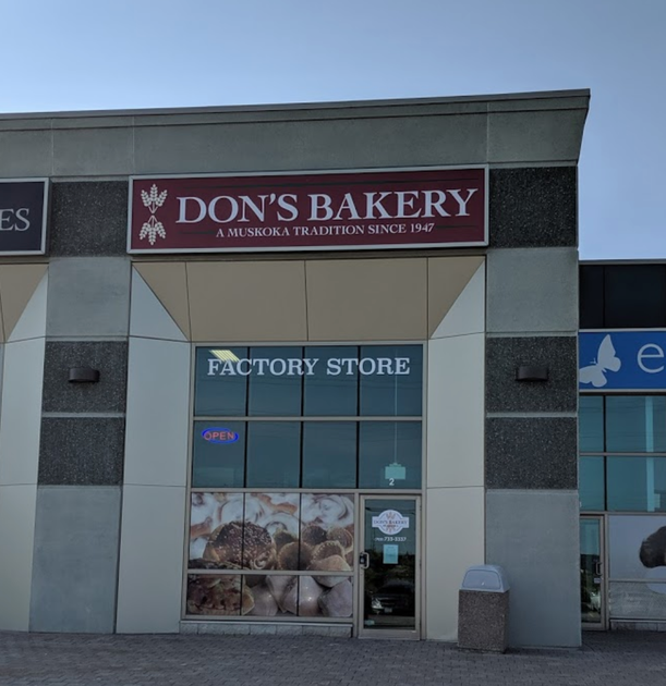 Now Open In Barrie, Ontario! – Don’s Bakery Muskoka