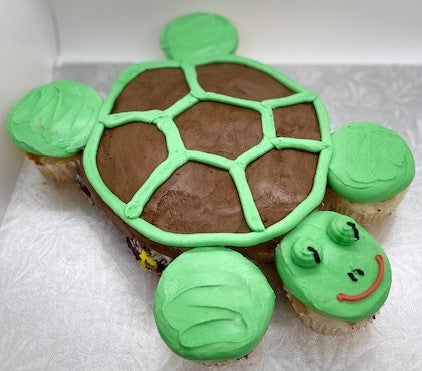Ninja Turtle Cupcake Cake Teenage Mutant Ninja Turtles Inspired Drip